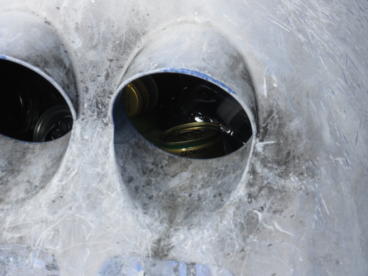 photo cans in trash box : It's Another Story